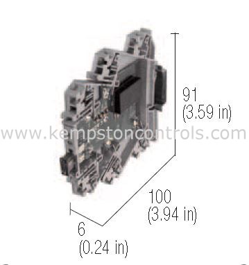 Cabur CKR16 CABUR RELAY MODULE CKR SERIES | Kempston Controls