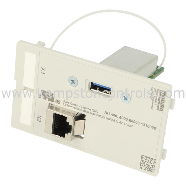 MURR 4000-68000-1310000 MURR MODLINK MSDD DATA INSERT 1XUSB-A FEMALE ...