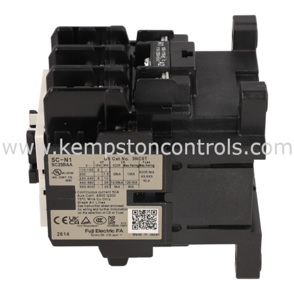 Fuji SCN1/1 FUJI SC-N1 AC100/110V CONTACTOR 2N/O+2 N/C AUX (15KW AC3 ...