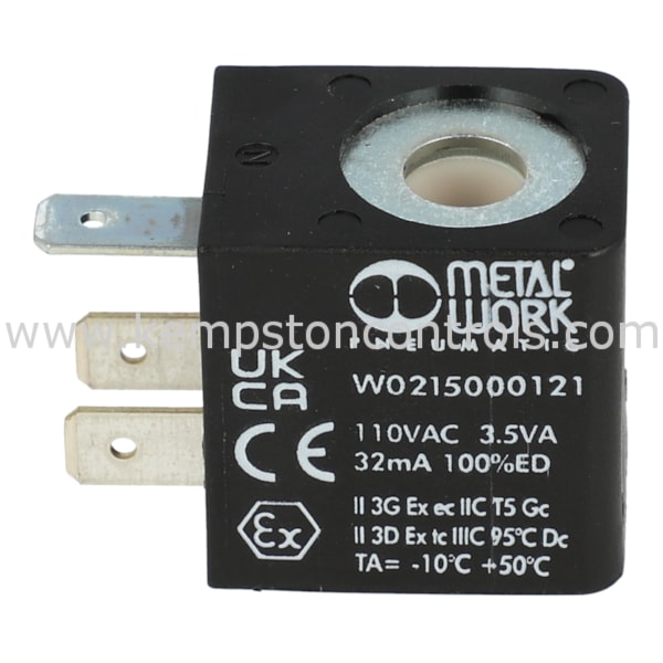 Metal Work Pneumatic W0215000121 METAL WORK COIL, Ø 22MM, 110VAC, 50 ...