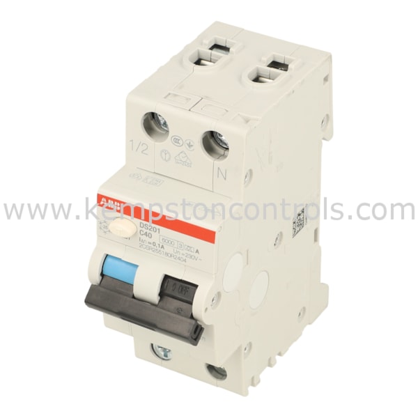 ABB 2CSR255180R2404 ABB RCBO, 2 POLES, C CURVE, 230 V, 40 A, 1P+N ...