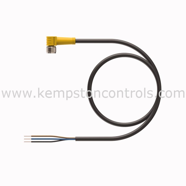 Turck Banner PKW 3M-2/S90 TURCK BANNER CONNECTOR CABLE, M8, FEMALE ...