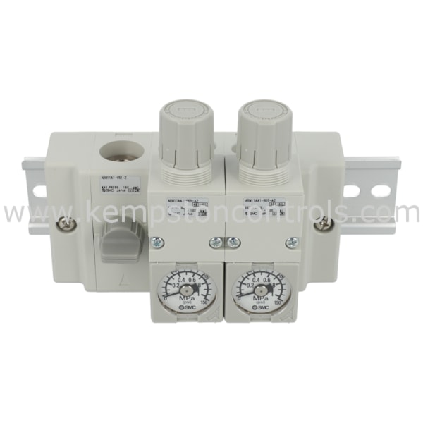 SMC ARM11AA1-258-LZ SMC COMPACT MANIFOLD REGULATOR, 2 STATIONS, UPPER ...
