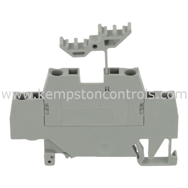 WAGO 280-519 WAGO DOUBLE-DECK TERMINAL BLOCK, THROUGH/THROUGH TERMINAL ...