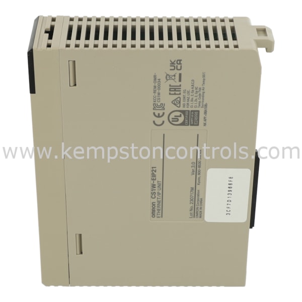 Omron CS1W-EIP21 OMRON CS1 ETHERNET/IP UNIT, 100BASE-TX, SUPPORTS CIP ...