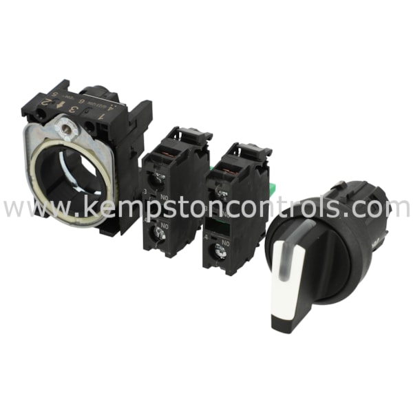 Siemens 3SU1100-2BL60-1NA0 SIEMENS SELECTOR SWITCH 22MM ROUND 3POS STAY PUT WITH 2 X 1NO CONTACT ...