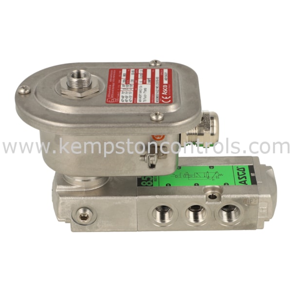 ASCO WSEM8551A321MO.230/50-60 ASCO PILOT OPERATED SOLENOID VALVE-5/2-1/ ...