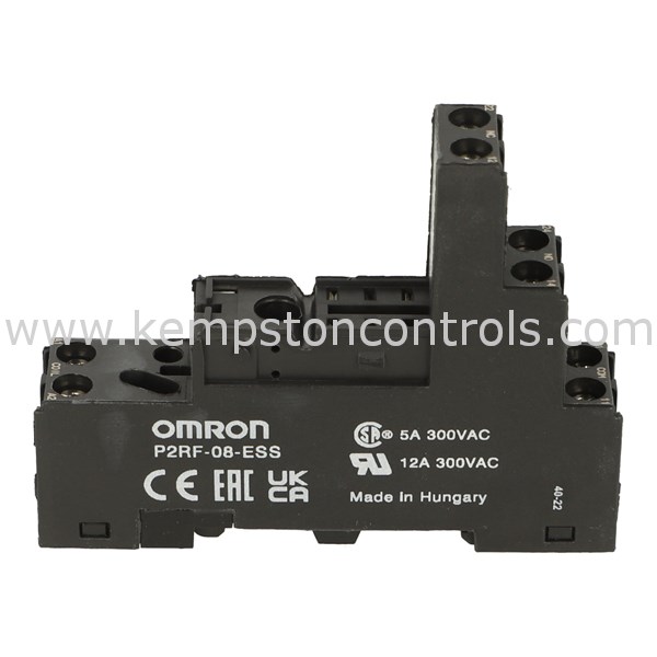 Omron P2RF-08-ESS OMRON G2RS SOCKET, 2-POLE, DIN-RAIL/SURFACE-MOUNTING ...