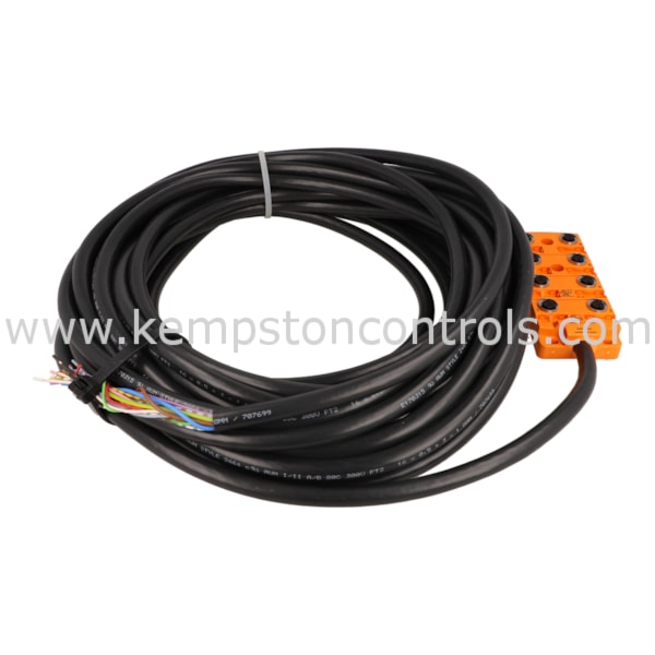 IFM EBT004 IFM SPLITTER BOX, 8 X M12, A CODING, GOLD CONTACTS, 15M ...