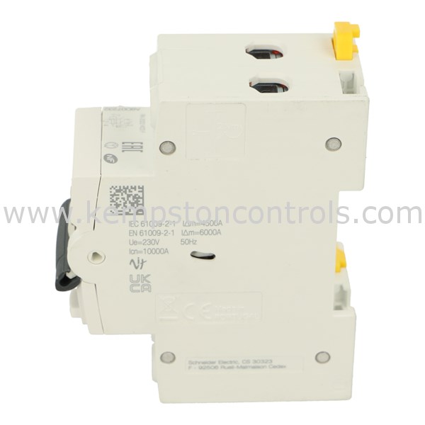 Schneider A9D07232 SCHNEIDER ACTI9 IC60 RCBO, 2P, 32A, C CURVE, 10KA ...