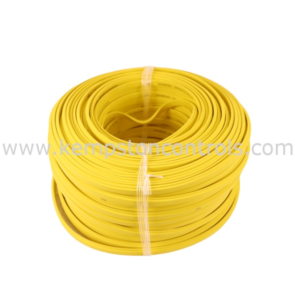 Siemens 3RX9010-0AA00 SIEMENS AS-I CABLE 100M, SHAPED YELLOW, RUBBER 2X ...