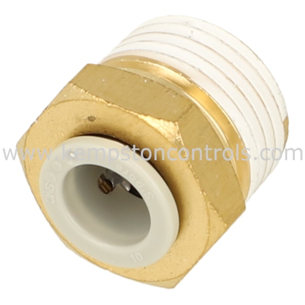 SMC KQ2H10-04AS SMC KQ2H, ONE-TOUCH FITTING WHITE COLOR - MALE CONNECTOR | Kempston Controls