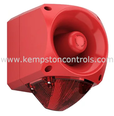 Klaxon PNV-0006 KLAXON NEXUS 110 VOICE SOUNDER RED LED BEACON, 24VDC ...