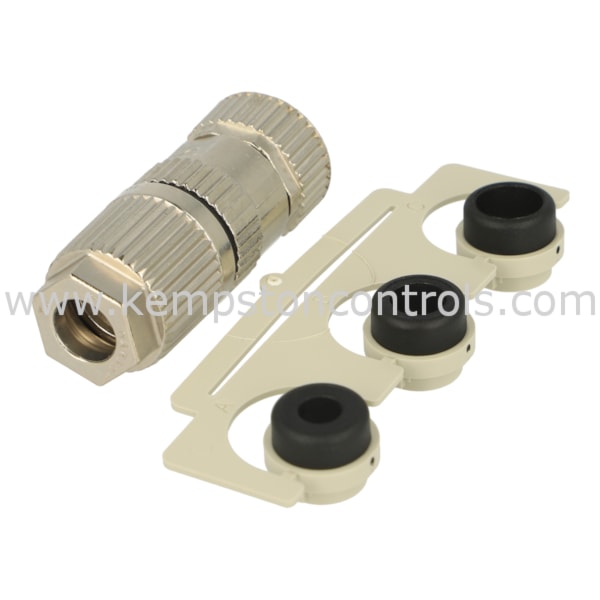HARTING 21032812405 HARTING CONNECTOR, M12-L SHIELDED FEMALE 4-POLE ...