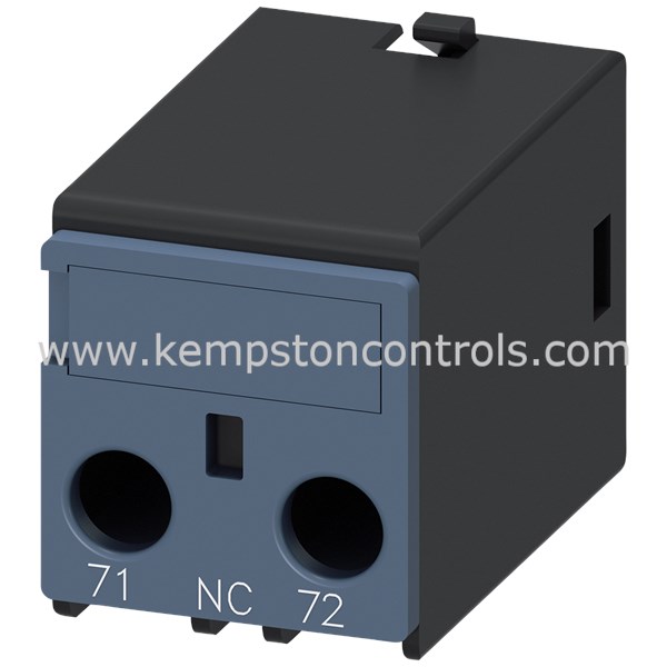 Siemens 3RH2911-1BA01 SIEMENS AUX.SWITCH BLOCK,FRONT,1NC, CURR.PATH: 1 | Kempston Controls