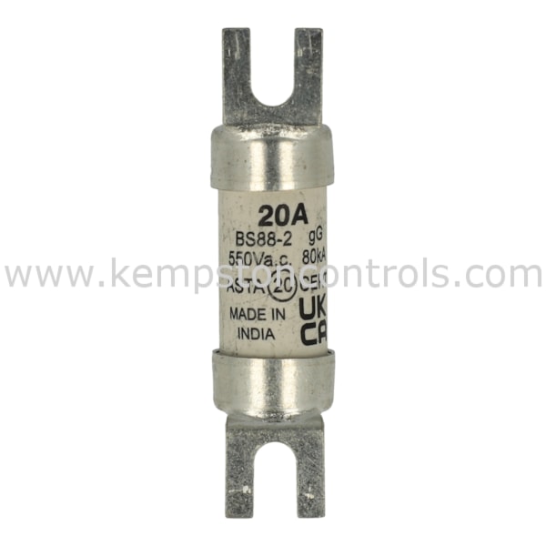 Bussmann NITD20 BUSSMANN FUSE, 20 A, BOLTED TAG, BRITISH STANDARD, BS88 ...