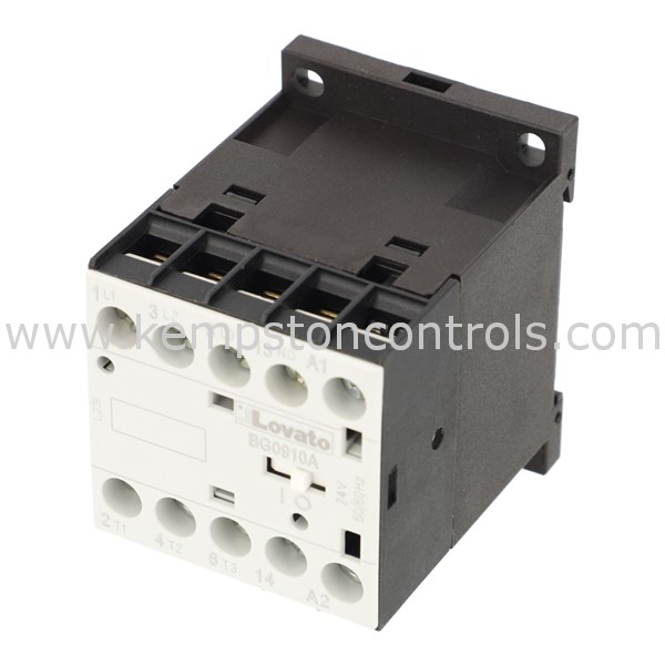 Lovato BG0910A024 LOVATO MINI CONTACTOR, 3 POLES, 24VAC, 50/60HZ, 1NO ...