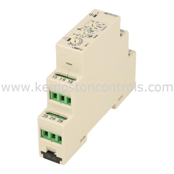 Broyce Control LMMT/2 BROYCE MULTIVOLTAGE TIMER, MULTIFUNCTION, 17.5MM DIN RAIL, 7 SELECTABLE ...