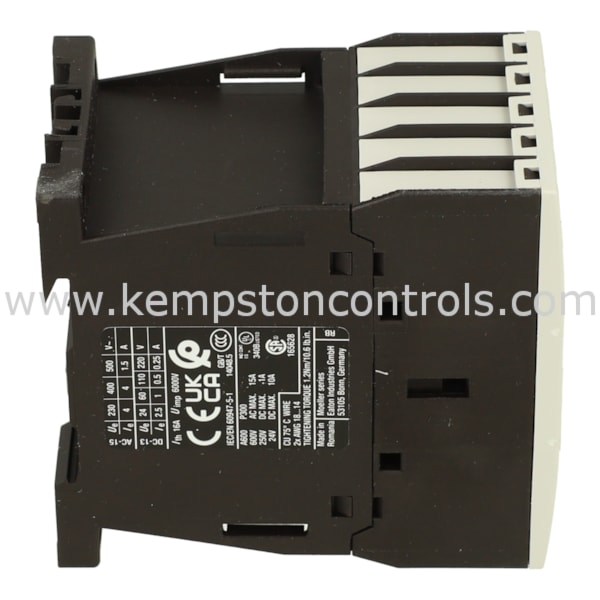 Eaton Moeller DILAC-40(24VDC) MOELLER CONTACTOR, 40A, 24VDC, 4 N/O, 3P ...