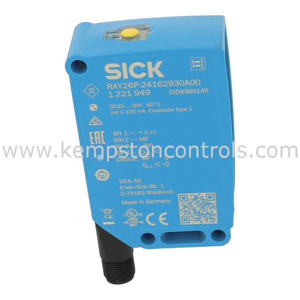 Sick RAY26P-24162930A00 SICK REFLEX ARRAY SENSOR, RETROREFLECTIVE, 4.5M ...