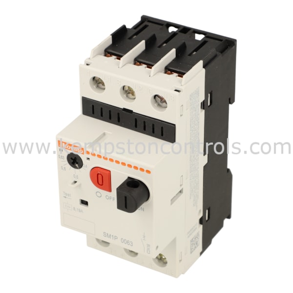 Lovato SM1P0063 LOVATO MPCB, 0.4-0.63A TRIP CURRENT, 690V, PUSH BUTTON ...