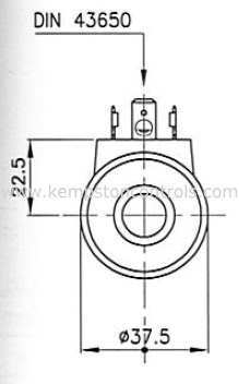 Other B20-24C-18H FLUCOM STANDARD COIL, 24V, 0.75A, 32OHM, G24 ...