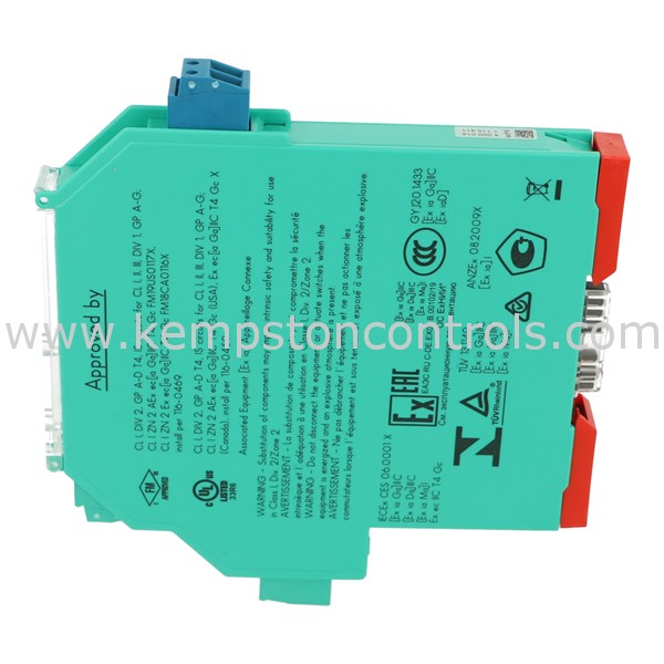 Pepperl + Fuchs KCD2-SCD-EX1 P+F CURRENT DRIVER 1 CHANNEL ISOLATION ...