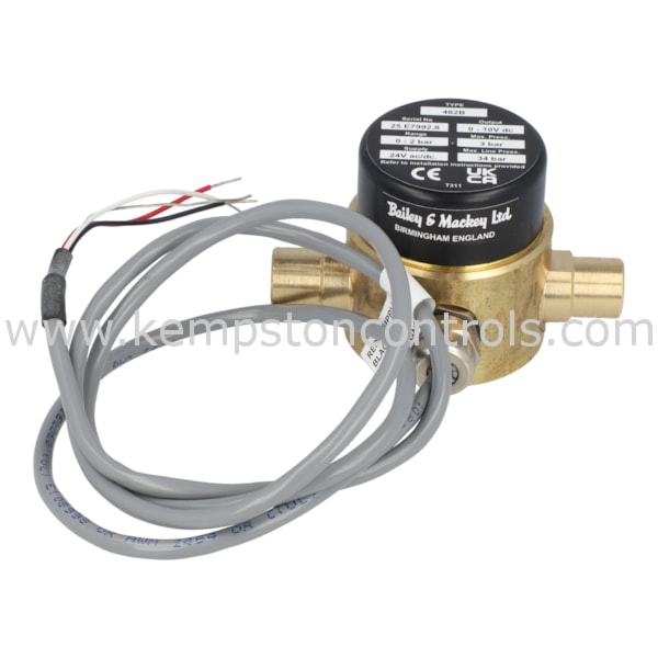 Bailey & Mackey 482B BAILEY & MACKEY DIFFERENTIAL PRESSURE TRANSMITTER ...
