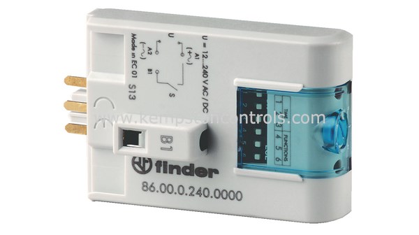 Finder 86.00.0.240.0000 FINDER TIMER MODULE, SCALE FROM 0.05S TO 100H ...