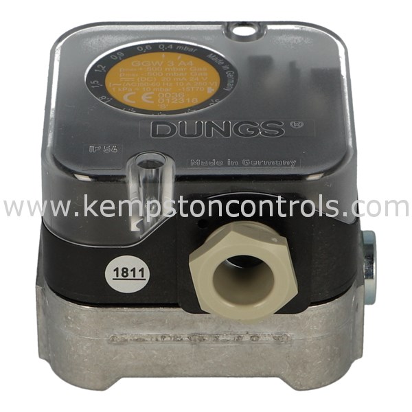 Dungs GGW 3 A4 AU-M-MS9-V0-VS3 ST-SE DUNGS - GGW A4 - DIFFERENTIAL GAS PRESSURE SWITCH (THREAD ...