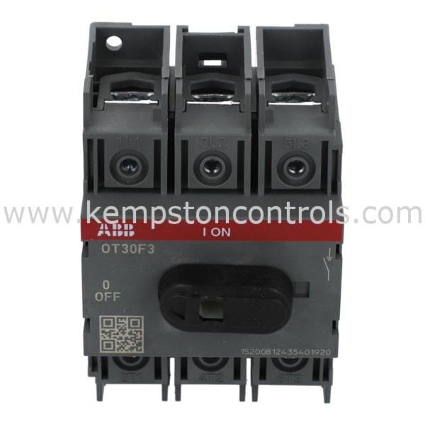 ABB OT30F3 ABB 1SCA105068R1001 30A 3P SWITCH FUSE UL/CSA TYPE ...