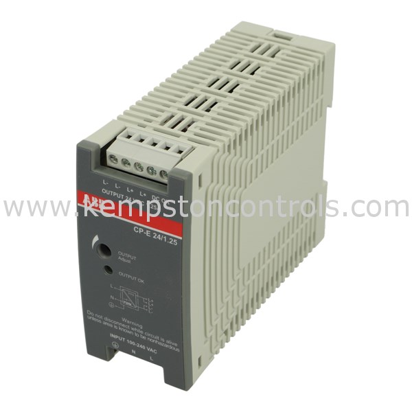 ABB 1SVR427031R0000 ABB SWITCH MODE POWER SUPPLY 24VDC OUTPUT VOLTAGE, 1.25A | Kempston Controls