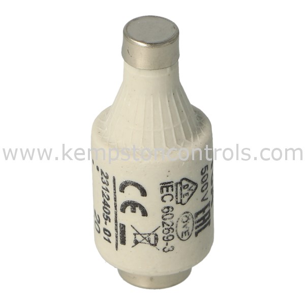 ETI DII/16A/GL ETI DII (E27) 16A GL BOTTLE FUSE 500V | Kempston Controls