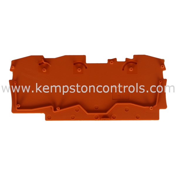 WAGO 2006-1392 WAGO END AND INTERMEDIATE PLATE, 1 MM THICK ORANGE ...