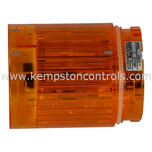 Patlite LR4-E-Y PATLITE LED MODULE, AMBER, COLORED LENS, 40MM DIA. FOR ...