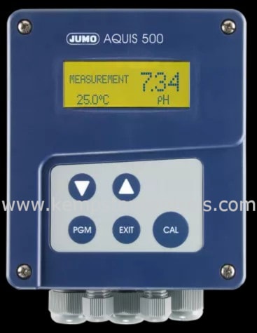 JUMO 00480050 JUMO AQUIS 500 PH TRANSMITTER/CONTROLLER FOR PH VALUE ...