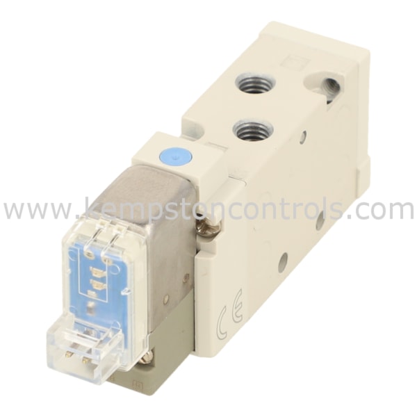 SMC SYJ5120-5LOU-M5-Q SMC SYJ5000, 5 PORT SOLENOID VALVE, BASE MOUNTED ...