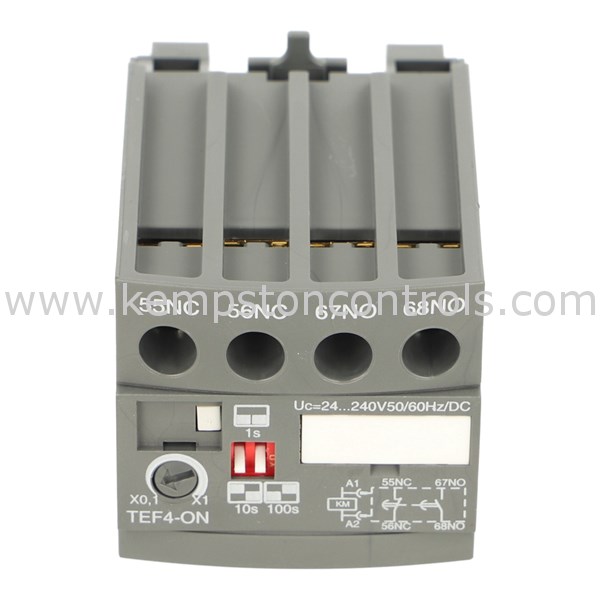 ABB 1SBN020112R1000 ABB FRONTAL ELECTRONIC TIMER, 24-240 V AC/DC, UP TO ...