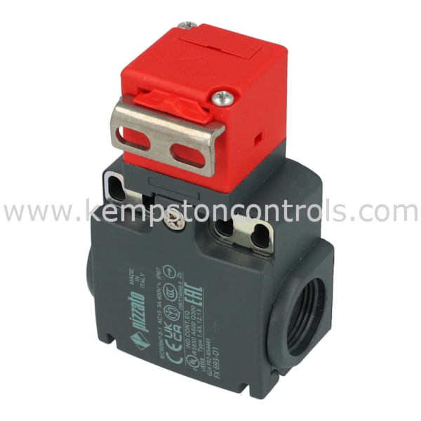 Pizzato FX 693-D1 PIZZATO SAFETY SWITCH, PLASTIC, 2X PG 13.5, 1NO 1NC SLOW ACTION, ANGLED ...
