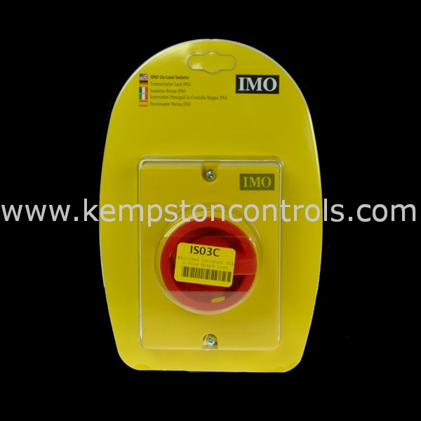 IMO PE69-3025 IMO ISOLATOR, ENCL, IP65, 3POLE | Kempston Controls