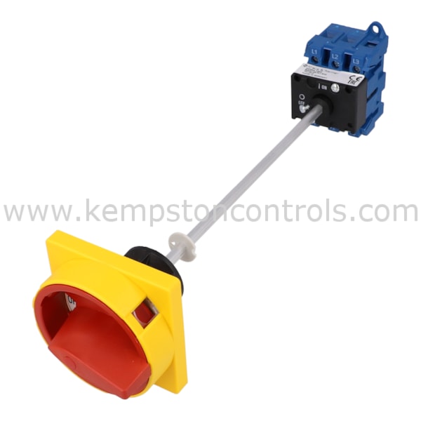 Kraus and Naimer KG20 T203/IRL529 VE K & N SWITCH DISCONNECTOR, 3POLE, 25A, BASE MTG, 200MM ...