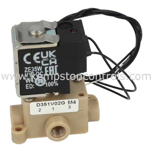 Emerson Asco D351V02G-ZE35W SPX1,5 V12/DC ASCO NUMATICS SOLENOID VALVE ...