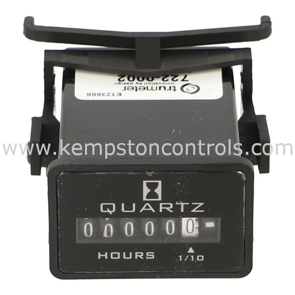 Trumeter 722-0002 TRUMETER HOUR METER, 90-264VAC 50/60HZ, 6 DIGIT ...