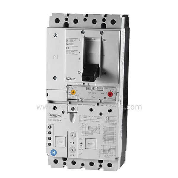 Doepke DFL8-160-4/X-BSK DOEPKE CIRCUIT BREAKER, WITH RESIDUAL CURRENT ...
