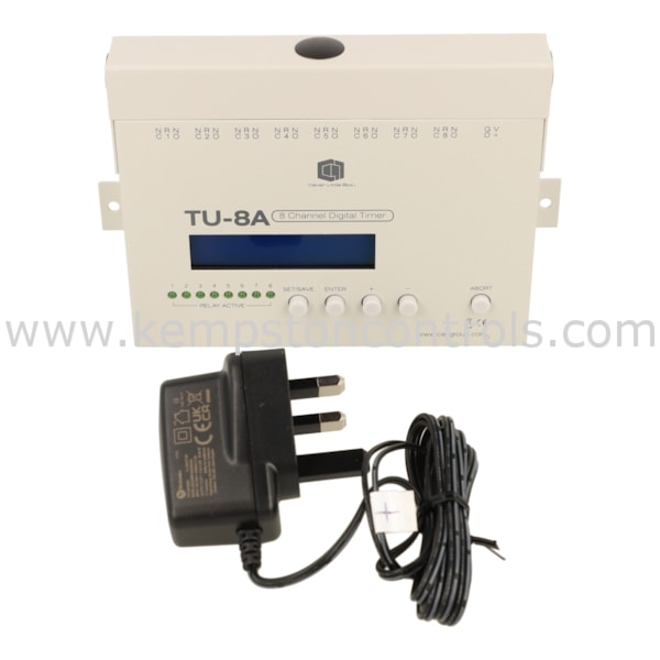 Other TU-8A CIE 8 CHANNEL DIGITAL TIMER UNIT - 7 DAY WEEK EVENT ...