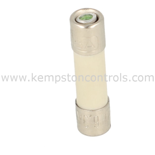Siba 70-012-05/6.3A SIBA FUSE 20X5MM MEDIUM GLASS, 6.3A | Kempston Controls