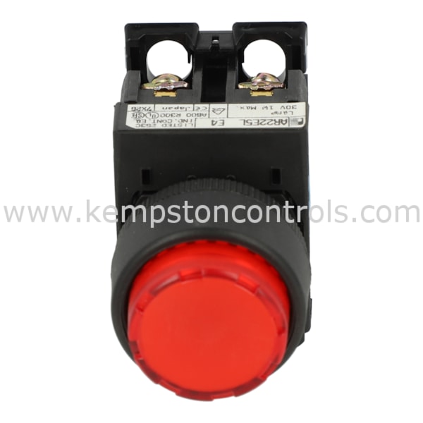 Fuji AR22E5L-10E4R FUJI ILLUMINATED PUSHBUTTON EXTENDED ROUND HEAD (ALT ...