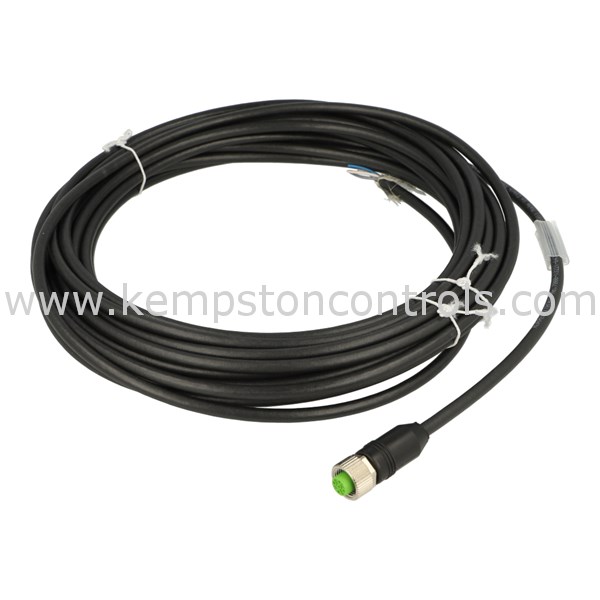 MURR 7000-13221-6431000 MURR M12 FEMALE 0° A-COD. WITH CABLE SHIELDED ...