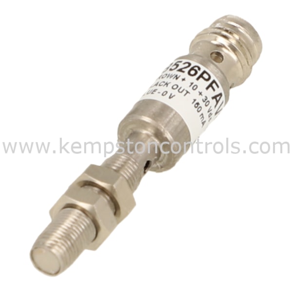 Selet MB526PFAV6 SELET INDUCTIVE SENSOR, M5, 0.8MM RANGE FLUSH, PNP NO, M8 3 PIN CONNECTOR ...