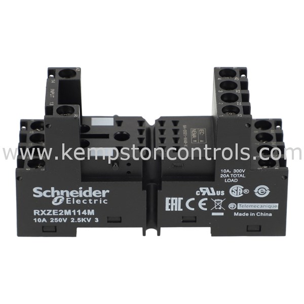 Schneider RXZE2M114M SCHNEIDER 4CO SKT MIXED CONNECTOR TERM | Kempston Controls